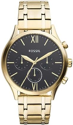 Fossil Fenmore Midsize Multifunction Gold-Tone Stainless Steel Watch ...