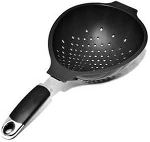 Amazon.com: Chef Select Pasta Scoop Colander, Black: Pasta Scooper ...