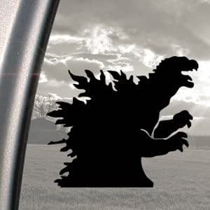 Godzilla Shadow Gojira Kaiju - Vinyl 4" Tall (Color: Black) Decal ...