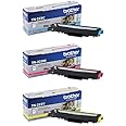 Brother Genuine Cyan, Magenta and Yellow Toner Cartridge Set, TN223C ...