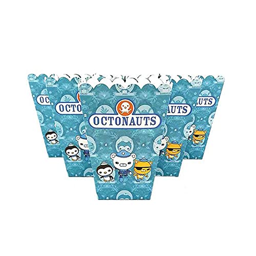 12 Pcs Octonauts Party Supplies Popcorn Boxes Mini Cardboard Popcorn ...