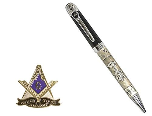 Hattricks Goodimpression Beautiful Masonic Ball Point Ink Pen with ...