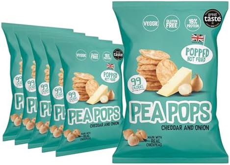 Food Factor Pea Pops Healthy Protein Chips - Delicious Chikpea Crisps ...
