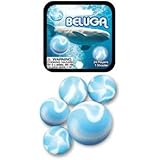 Amazon.com: Mega Marbles - BUMBLEBEE MARBLES NET (1 Shooter Marble & 24 ...