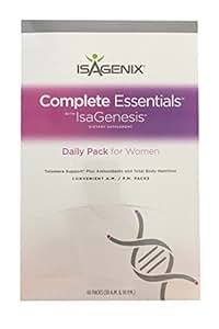 Amazon.com: Isagenix® Complete Essentials With IsaGenesis Dietary ...