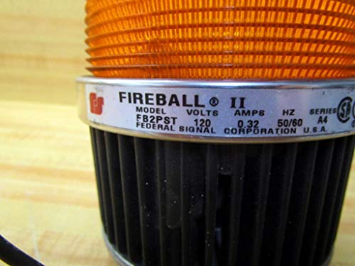 Green 120 VAC Federal Signal FB2PST-120G Fireball Strobe Warning Light ...
