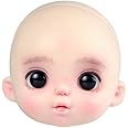 Amazon.com: YMY Ob11 Whole Head Makeup with Glass Eyes for Obitsu Joint ...