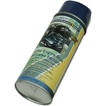 Amazon.com: Compatible With 1949-1976 Cadillac Engine Motor Royal Blue ...