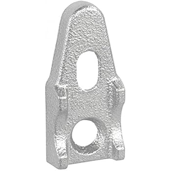 5 Pcs, 3/4 In. Clamp Back Spacers, Malleable Iron Used In Wet & Dry ...