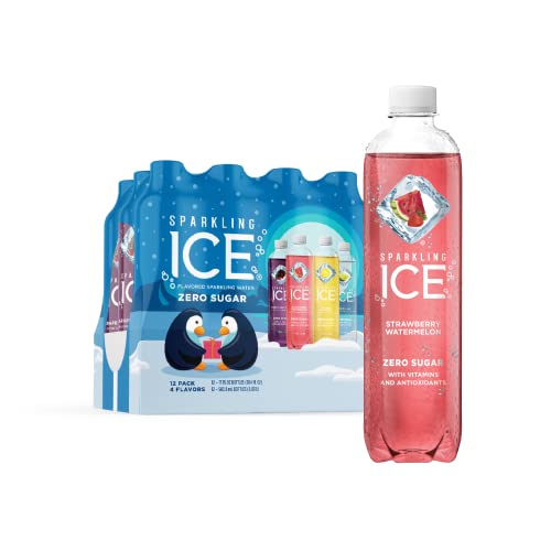 Sparkling Ice Blue Variety Pack, Flavored Sparkling Water, Zero Sugar, with Vitamins and ...