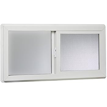 Amazon.com: Park Ridge VBSI3216PR Vinyl Basement Slider Window, 32" x ...