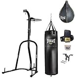 Everlast Heavy Bag And Speedball Stand | semashow.com