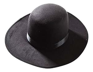 Black Old West Preacher Hat: Amazon.ca: Home & Kitchen