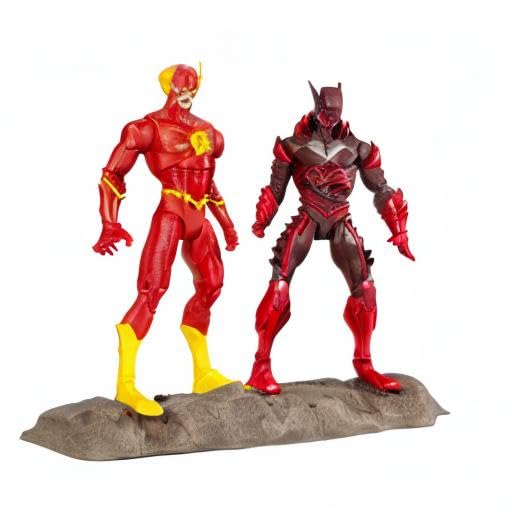 DC Multiverse Earth -52 Batman (Muerte Roja) y The Flash Paquete ...