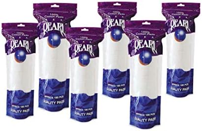 Sea Pearl Cotton Pads for Face and Baby Care, Make Up Removing and Dirt ...