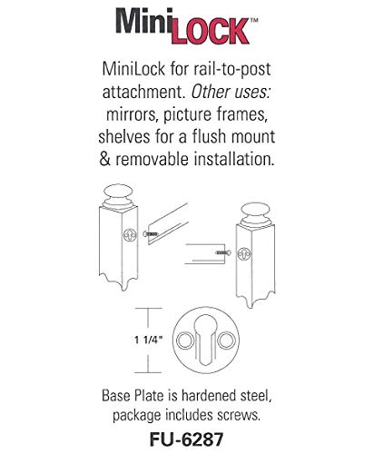 MiniLock Handrail to Post Fastener | BuildingSupplyStore.org