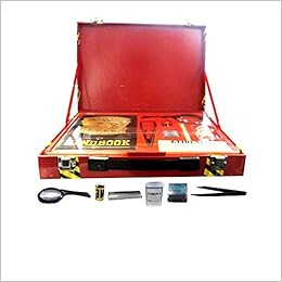 Crime Lab Detective Forensic Kit spy master Briefcase magnifying glass ...
