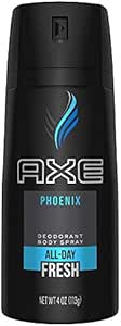 AXE Phoenix Deodorizing Body Spray for Men 4oz : Amazon.ca: Beauty ...