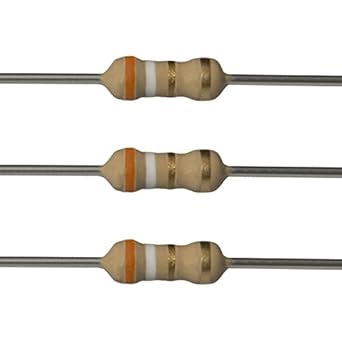 E-Projects 3.9 Ohm Resistors, 1/4 Watt, 5% (Choose Quantity): Amazon ...