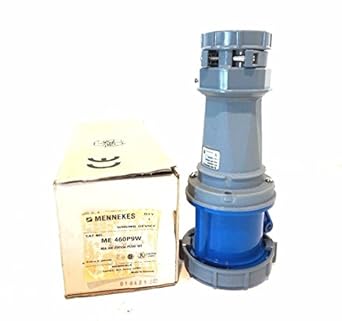 NEW MENNEKES ME-460P9W PLUG 60A 4W 250VAC: Amazon.com: Industrial ...