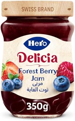 Hero Delicia Forest Berry Preserve Jam, 350 gm price in UAE | Amazon ...