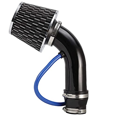 3" Cold Air Intake Kit Universal Car Air Intake Pipe Air Filter Set ...