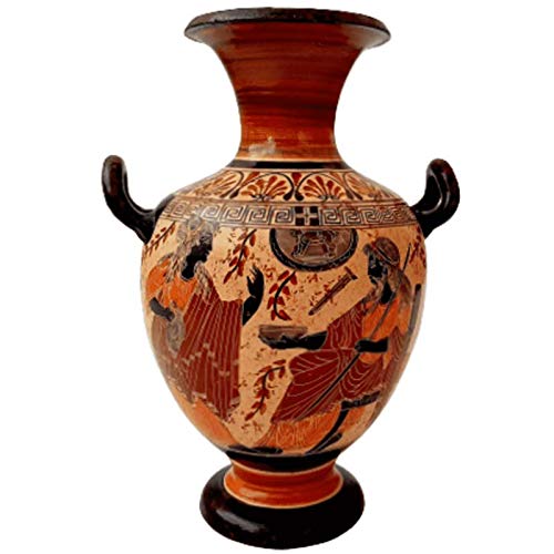 Amazon.com: Greek Hydria with 3 handle 26cm, Briseis and Phoenix: Handmade