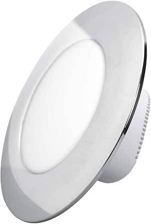 Iluminación Megamex luminario LED/EMPOTRADO 10 W/EVERGLOW SATÍN: Amazon ...