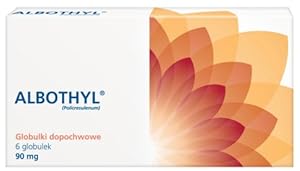 ALBOTHYL 6 Vaginal Globules Tablets - Vaginal Health Support Treatment ...