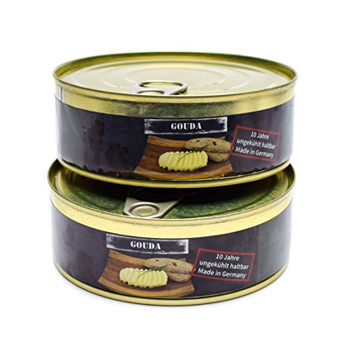 Emergency ration army survival food canned Gouda cheese 200g can MRE 7 ...
