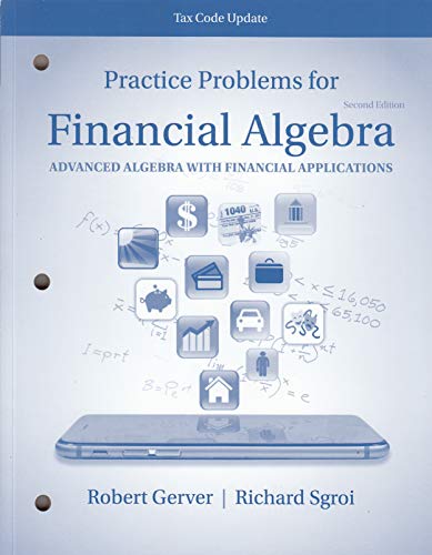 Amazon.com: K12 Student Workbook for Financial Algebra: Advanced ...