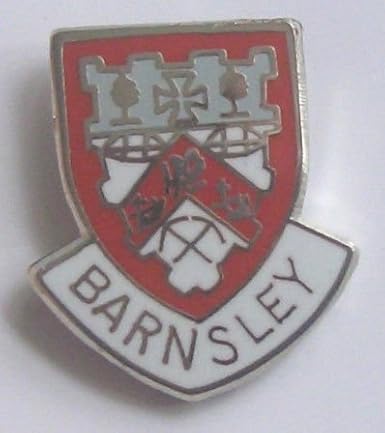 Amazon.com: Emblems-Gifts Barnsley Yorkshire Town Crest Pin Badge: Clothing