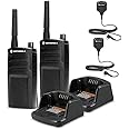 Amazon.com: 2 x Motorola RMU2040 On-Site 2-Way Radio (RMU2040) + 2 x ...