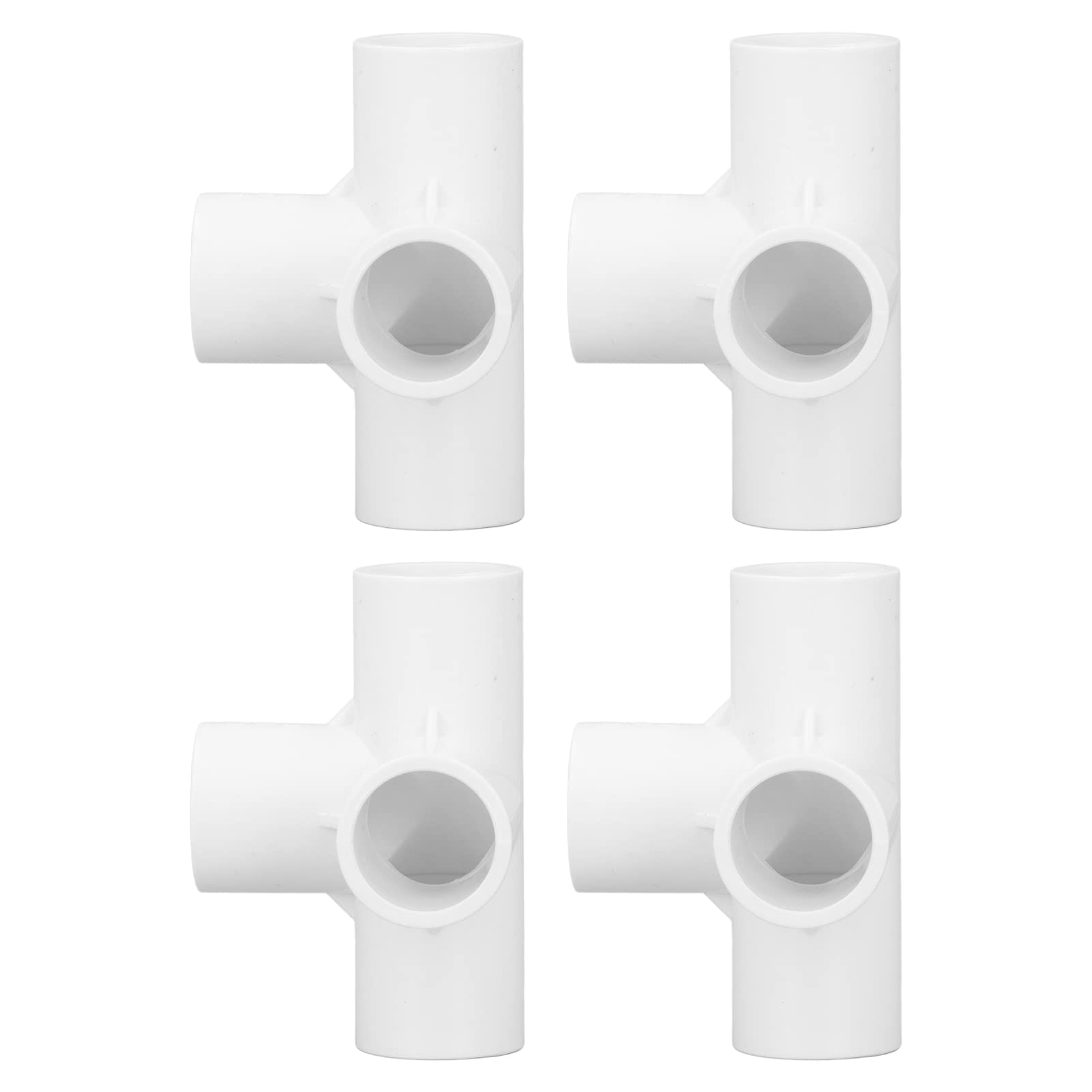 Mua 10pcs 4 Way PVC Fittings 3/4 Inch Angle Furniture Grade Pipe ...