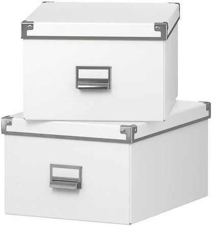 A4 Paper Storage Boxes With Lid (Width 28cm X Depth 35cm X Hight 18cm ...