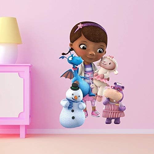 Disney Doc Mcstuffins Full Colour Wall Art Sticker Decal Mural Girls Children’s Bedroom Transfer ...