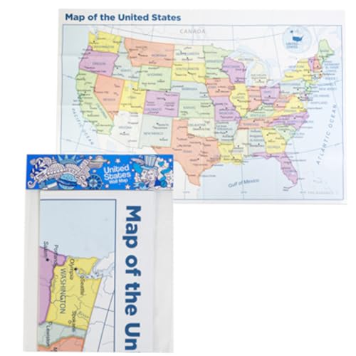 Kappa Mapping Company United States Poster Size Wall Map 40 x 28 with ...