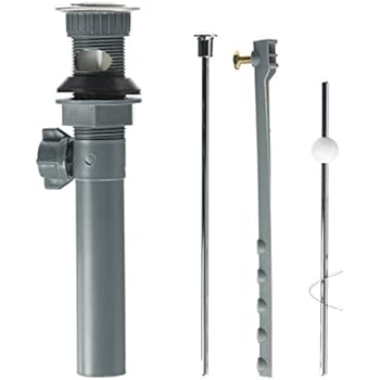 Peerless RP34953 Plastic Pop-Up Classic Drain Assembly, Chrome ...