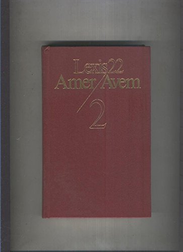 Librarika: Lexis 22 volumen 02: Amer/Avem
