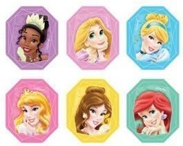 DecoPac Disney Princess Gemstone Princesses Cupcake Rings (24 Count ...