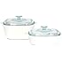 Amazon.com: CORNINGWARE StoveTop PYROCERAM Just White 1.5L Casserole ...