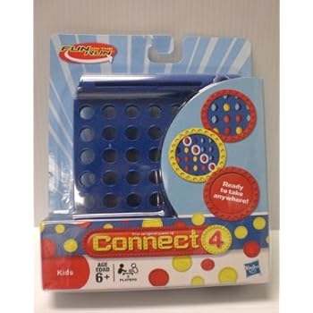 Amazon.com: Connect 4 Grab and Go Game (Travel Size): Toys & Games