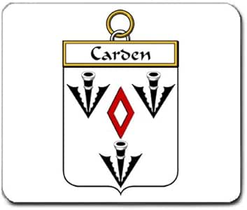 Amazon.com : Carden Family Crest Coat of Arms Mouse Pad : Office Products