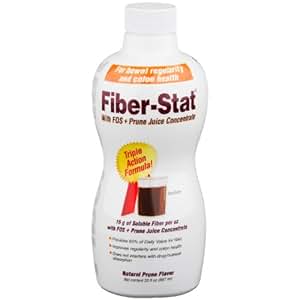 Amazon.com: Fiber-Stat Liquid Fiber Supplement, Natural Prune - 30 oz ...