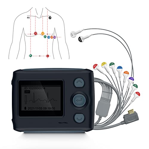 Livenpace 12-Lead Heart Health Monitor | Personal Holter with AI ...