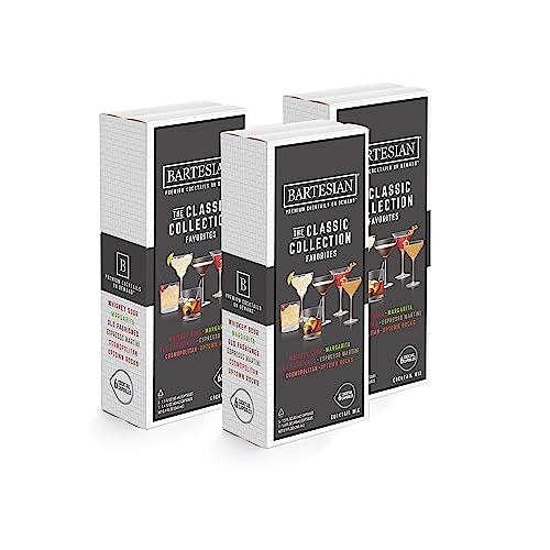 Bartesian The Classic Collection Favorites Cocktail Mixer Capsules ...