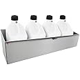 Amazon.com: Pit Posse 431 Utility Fuel Jug Rack Holder Shelf 46" Fits 4 ...