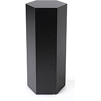Amazon.com: Displays2go Hexagon Riser Pedestal, Laminate, 30-inch Tall ...