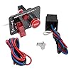 TOUISEDGI Ignition Switch Panel, 5 in 1 Car Racing Switch Panels with ...