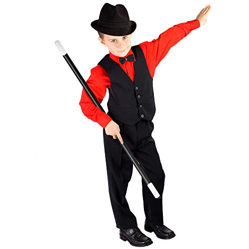 Skeleteen Black Cane 1920s Accessory - Theatrical Plastic Dance and ...